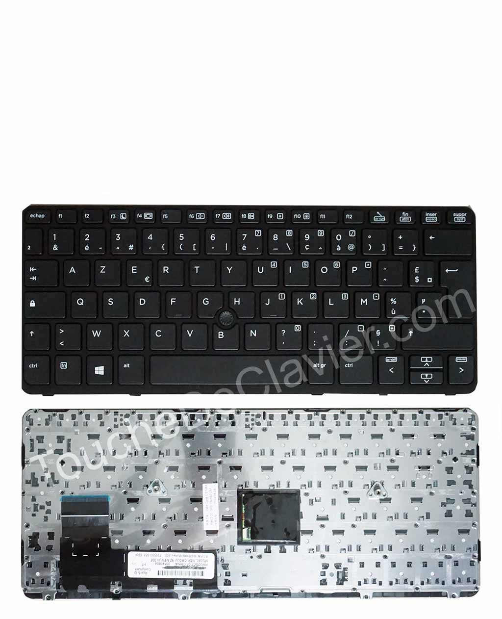 Clavier HP EliteBook 725 G2 - Achat / Vente - ToucheDeClavier.com