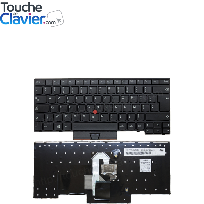 Clavier pour PC Portable IBM/Lenovo Lenovo ThinkPad T430u - Remplacer ... Clavier pour PC Portable IBM/Lenovo Lenovo ThinkPad T430u - Remplacer ...