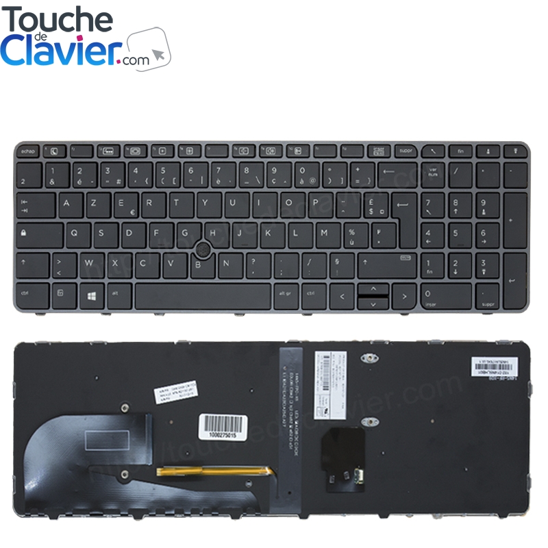 Clavier HP EliteBook 850 G4 - Achat / Vente - ToucheDeClavier.com